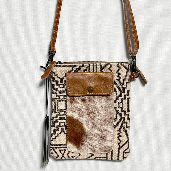 Myra Bag | Bags | Myra Bag Vuierra Crossbody Bag Canvas Leather Hairon ...